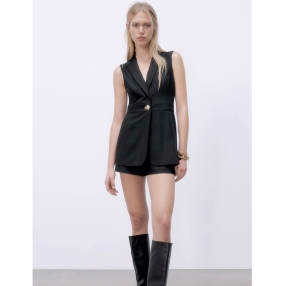 Zara | Pants & Jumpsuits | Nwt Zara Romper | Poshmark
